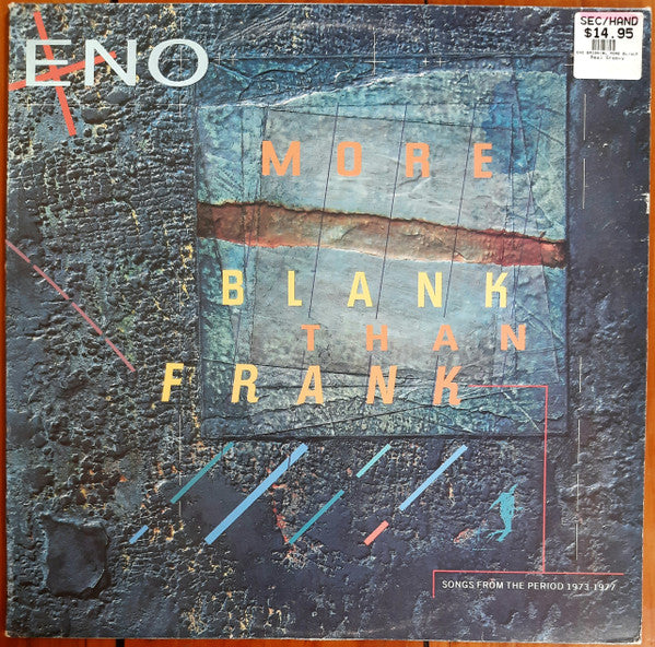 Eno – More Blank Than Frank (SECONDHAND)