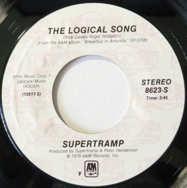 Supertramp – The Logical Song / Goodbye Stranger (7" SECONDHAND)